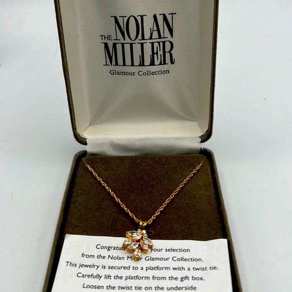 Nolan Miller | Jewelry | Nolan Miller New Old Stock Cz Gold Plated ...